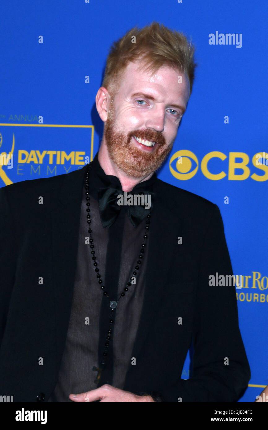 LOS ANGELES - JUN 24: Matt Hanvey at the 49th Daytime Emmys Awards at ...
