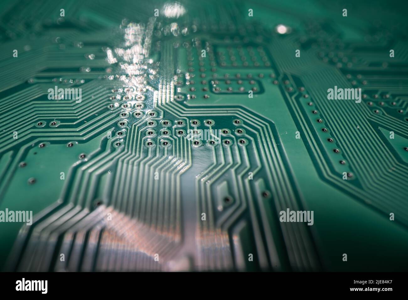 Electronic circuit board background. Abstract digital technology background. Electronic computer ...