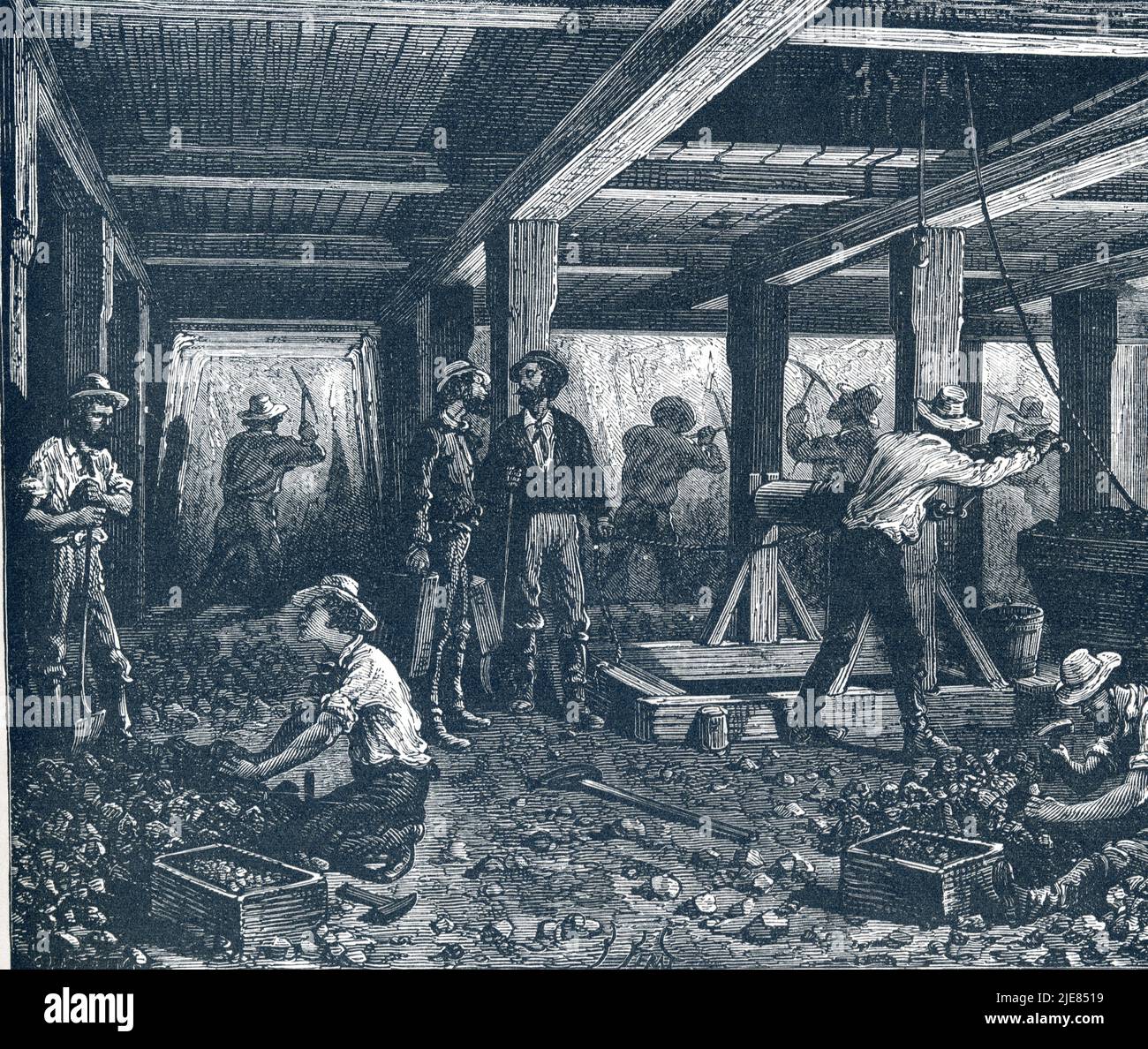 American mining history hi-res stock photography and images - Alamy