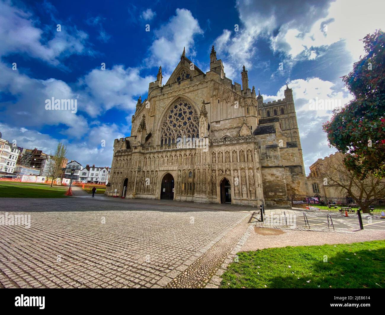 Exeter cathedral hi-res stock photography and images - Alamy