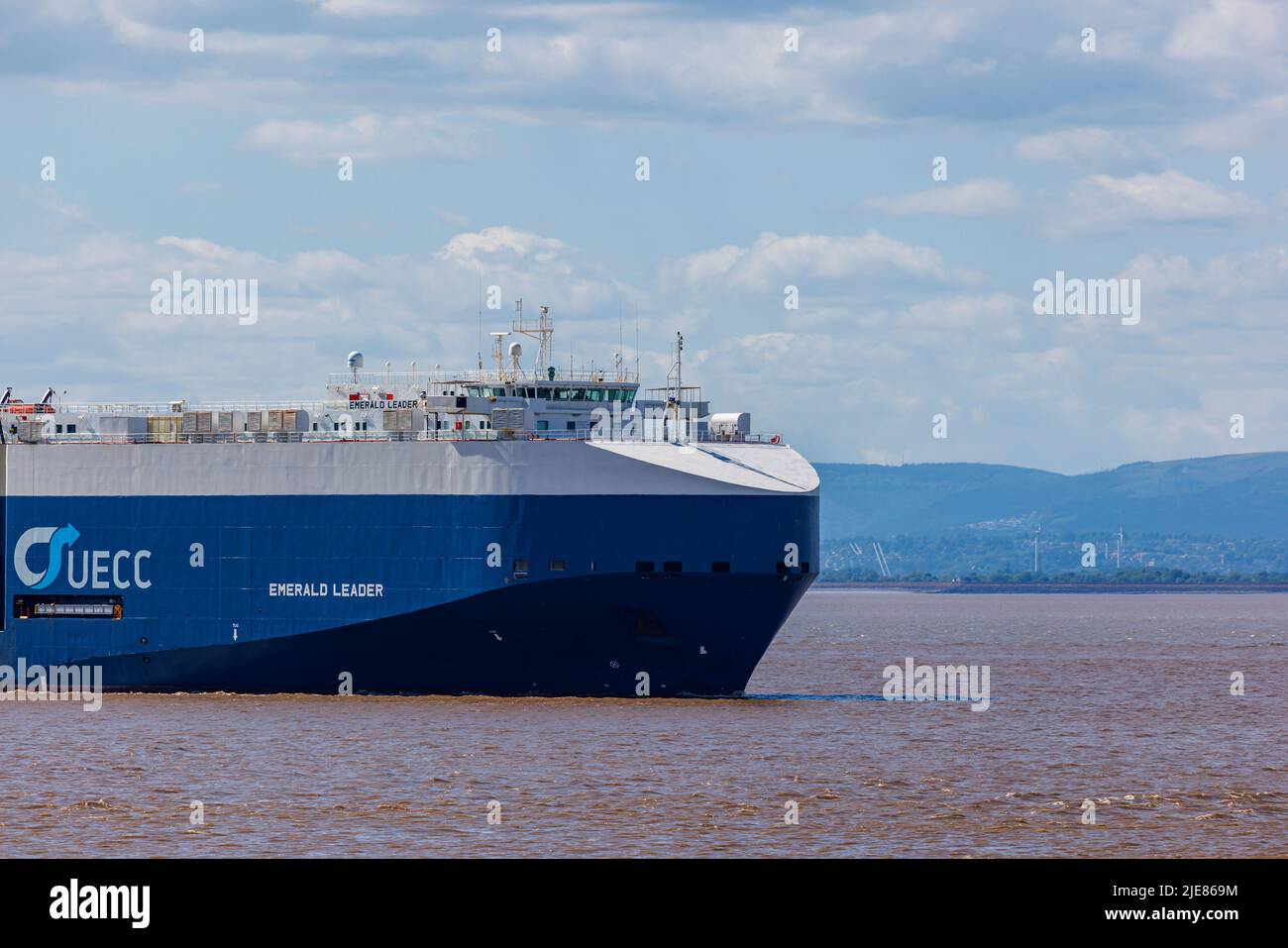 RoRo heading into port Stock Photo - Alamy
