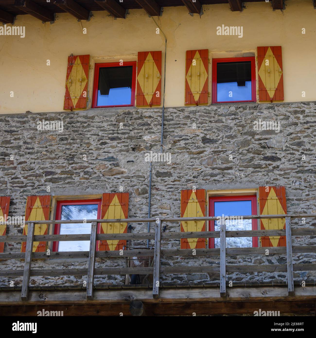 Bobbio Pellice-March 2022-Italy The splendid Willy Jervis refuge ...