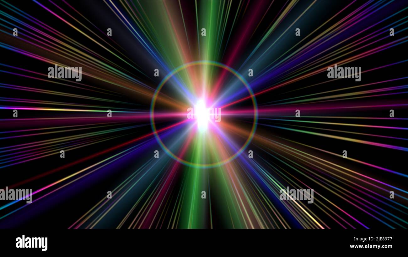 light effect abstract star burst flash laser beam illustration Stock ...