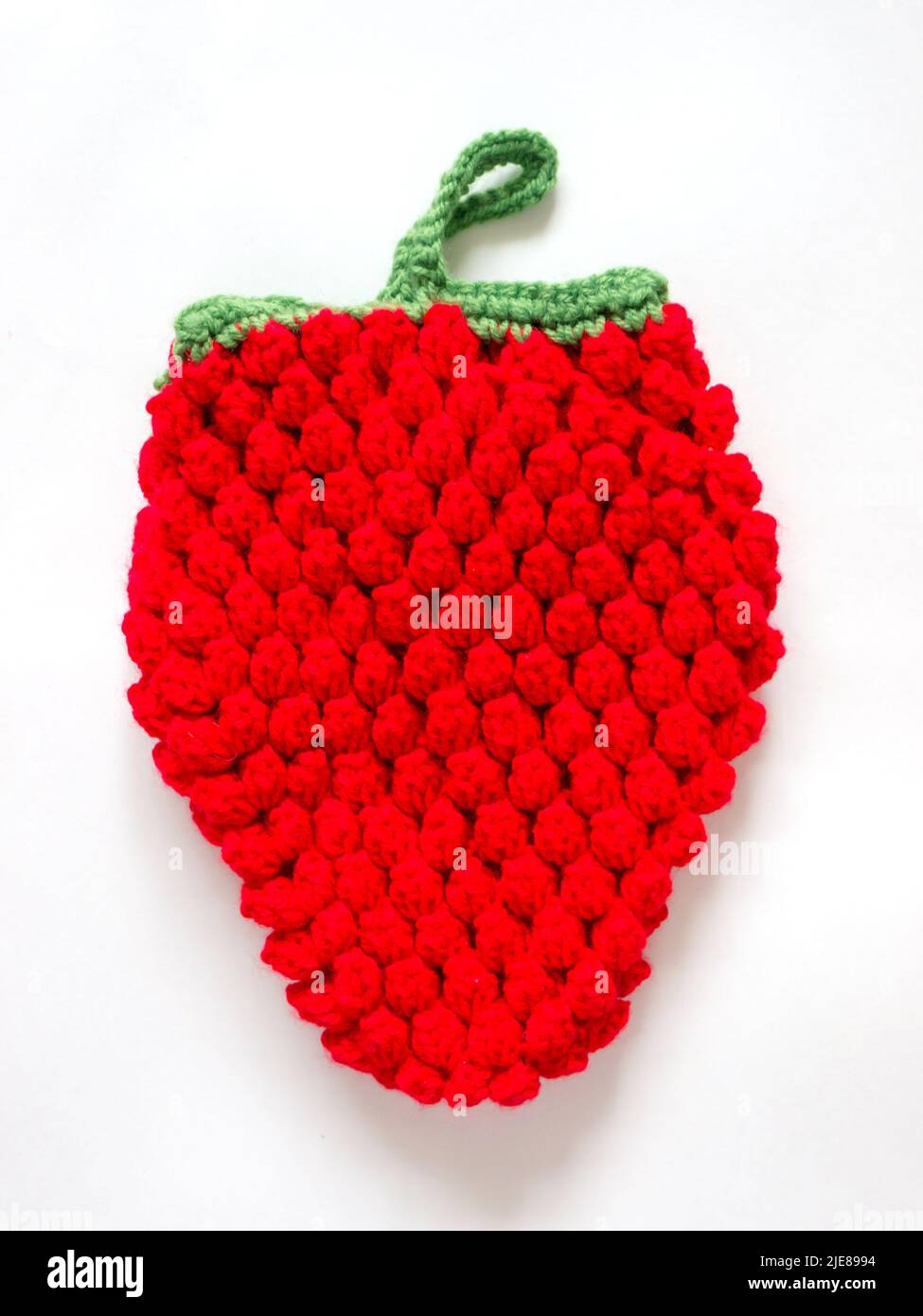 The vintage handmade Knitting patterns Strawberry Stock Photo - Alamy