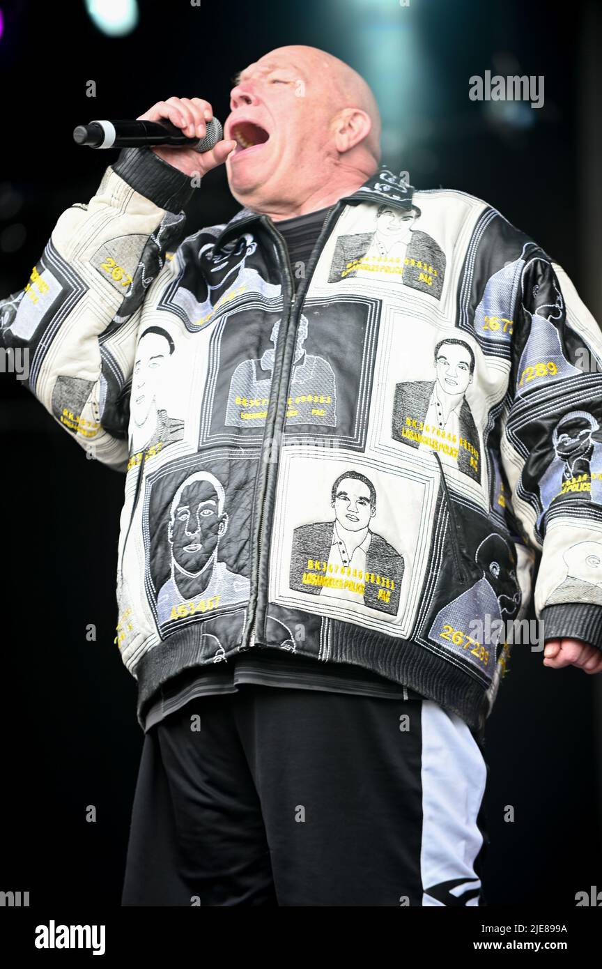 Bad Manners , Buster Bloodvessel Performing at Lets Rock Leeds 80s ...