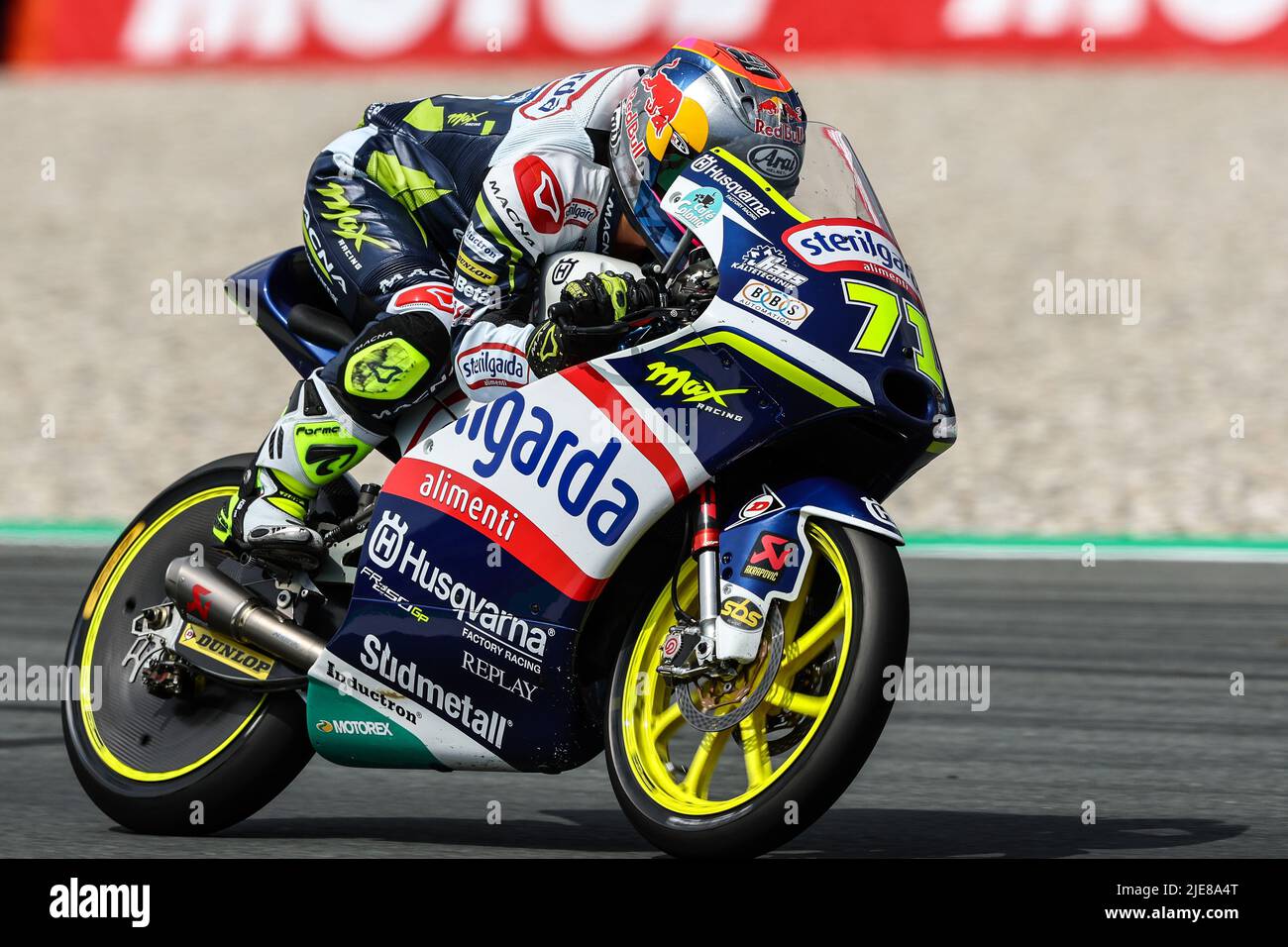 ASSEN - Ayumu Sasaki (JAP) on his Husqvarna in action during the Moto3 ...
