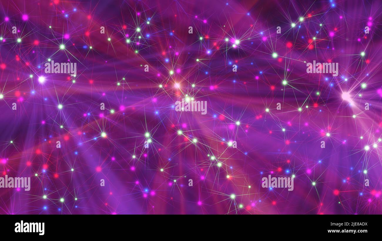 laser ray light neon rays illustration render Stock Photo - Alamy