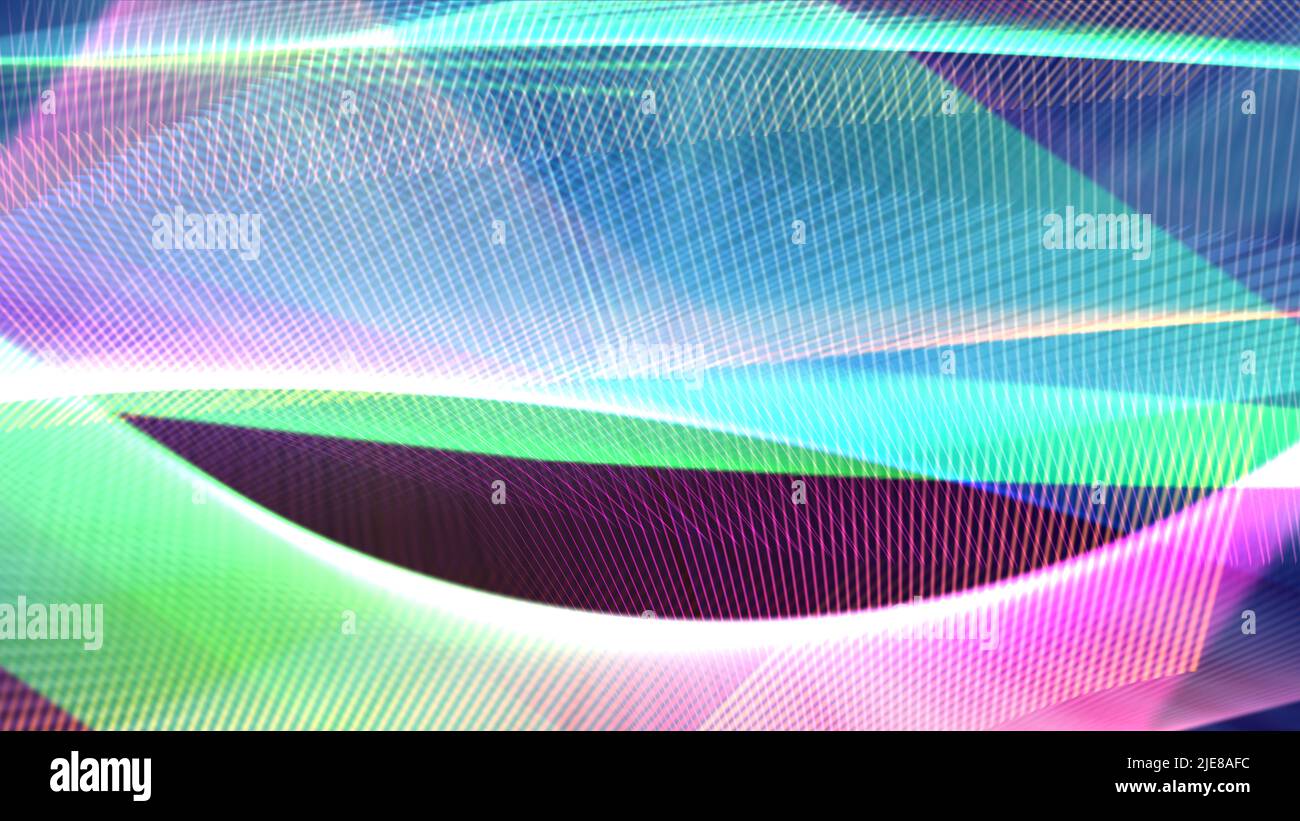 Perspectives Of Fractal Realms abstract background illustration Stock ...