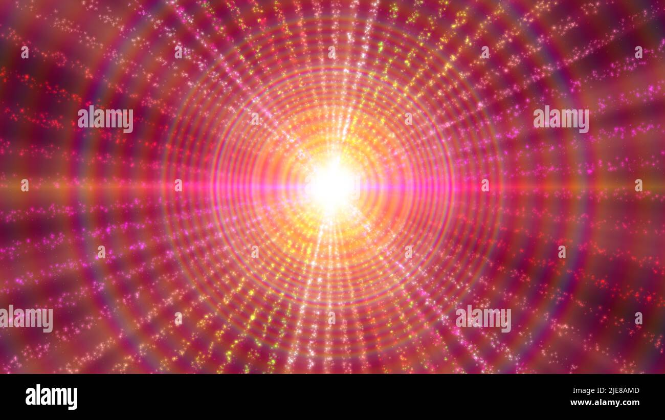 particle laser light color ray illustration render Stock Photo - Alamy