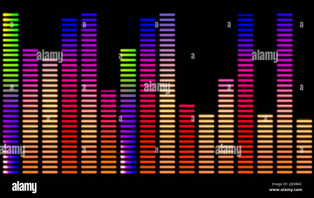 Digital equalizer bar graph, Sound Equalizer Abstract Background ...