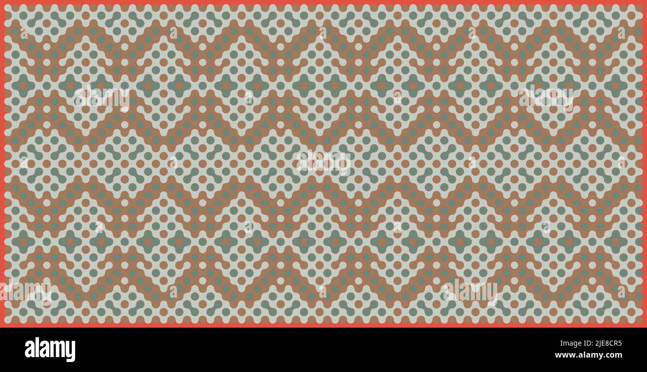 Random color rounded truchet tiling illustration Stock Vector Image ...