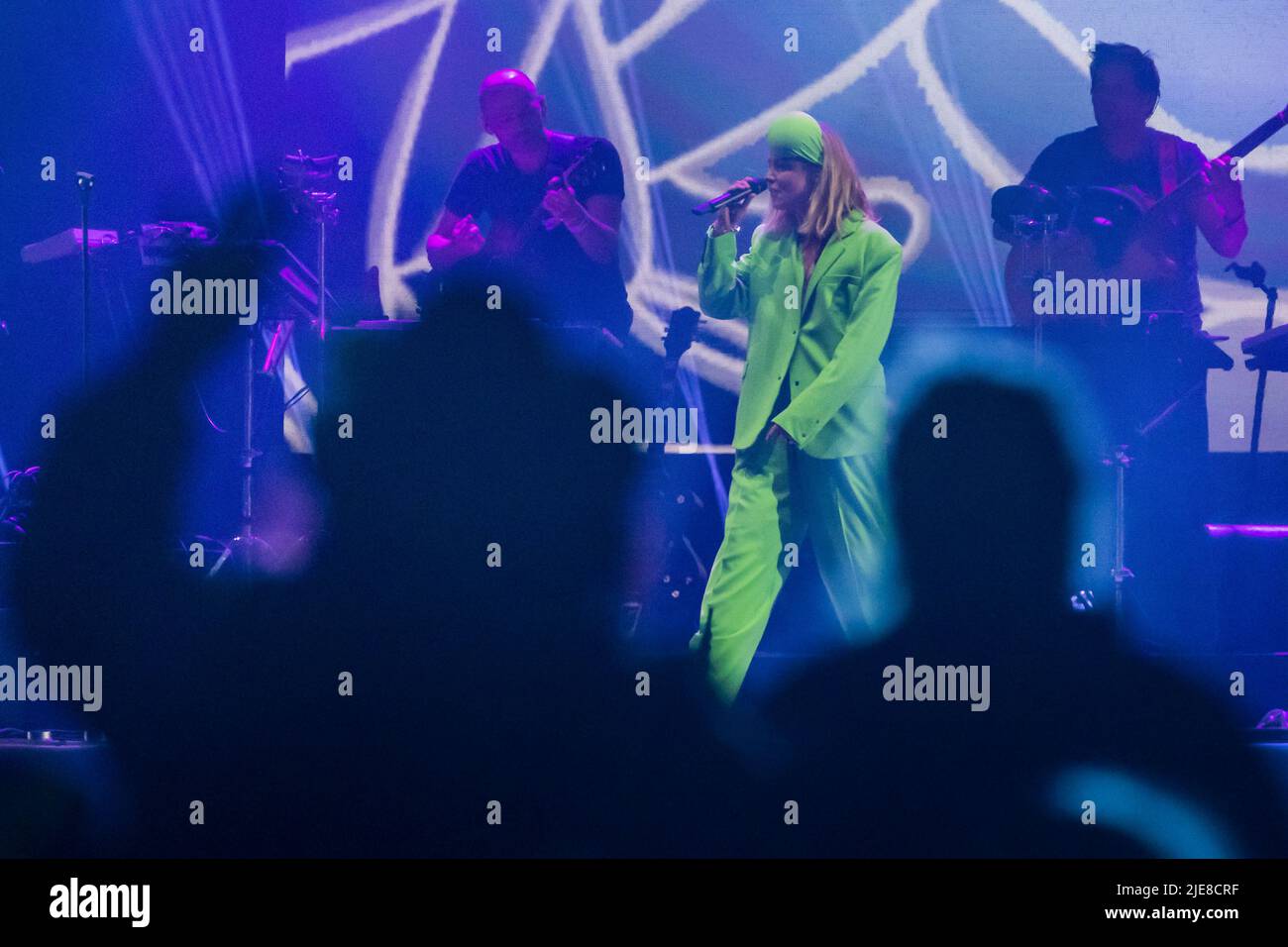 Glastonbury, UK. 25th June, 2022. Roisin Murphy plays the west holts ...