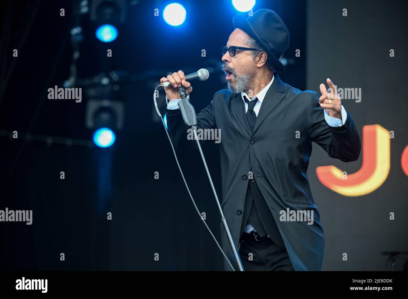 Jo Boxers , Performing at Lets Rock Leeds 80s Festival , Uk , 25.06. ...