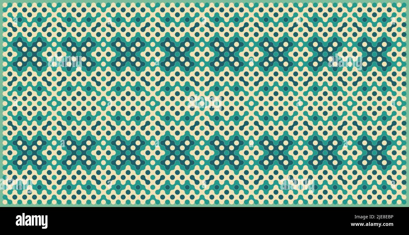 Random color rounded truchet tiling illustration Stock Vector Image ...