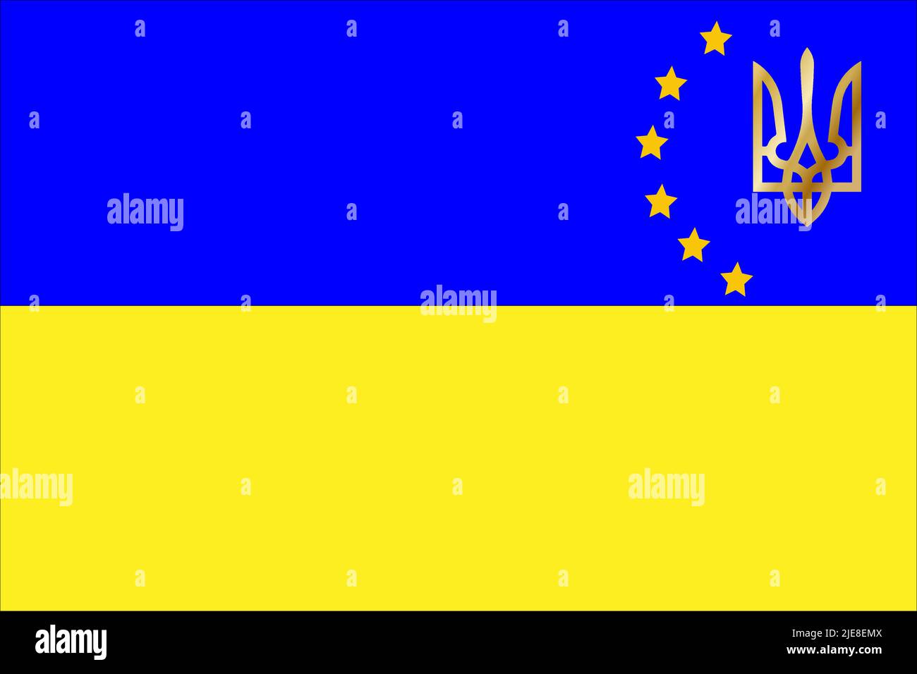 Ukraine eu membership Stock Vector Images - Alamy