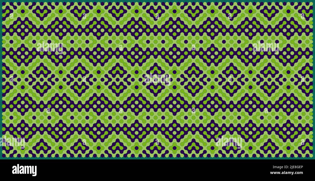 Random color rounded truchet tiling illustration Stock Vector Image ...