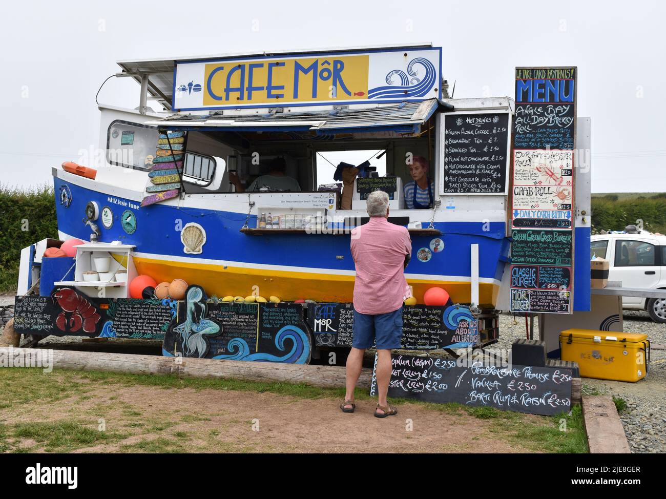 Cafe mor wales hi-res stock photography and images - Alamy