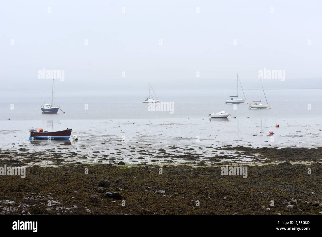 Angle Bay at low tide, Angle, Pembrokeshire, Wales Stock Photo - Alamy