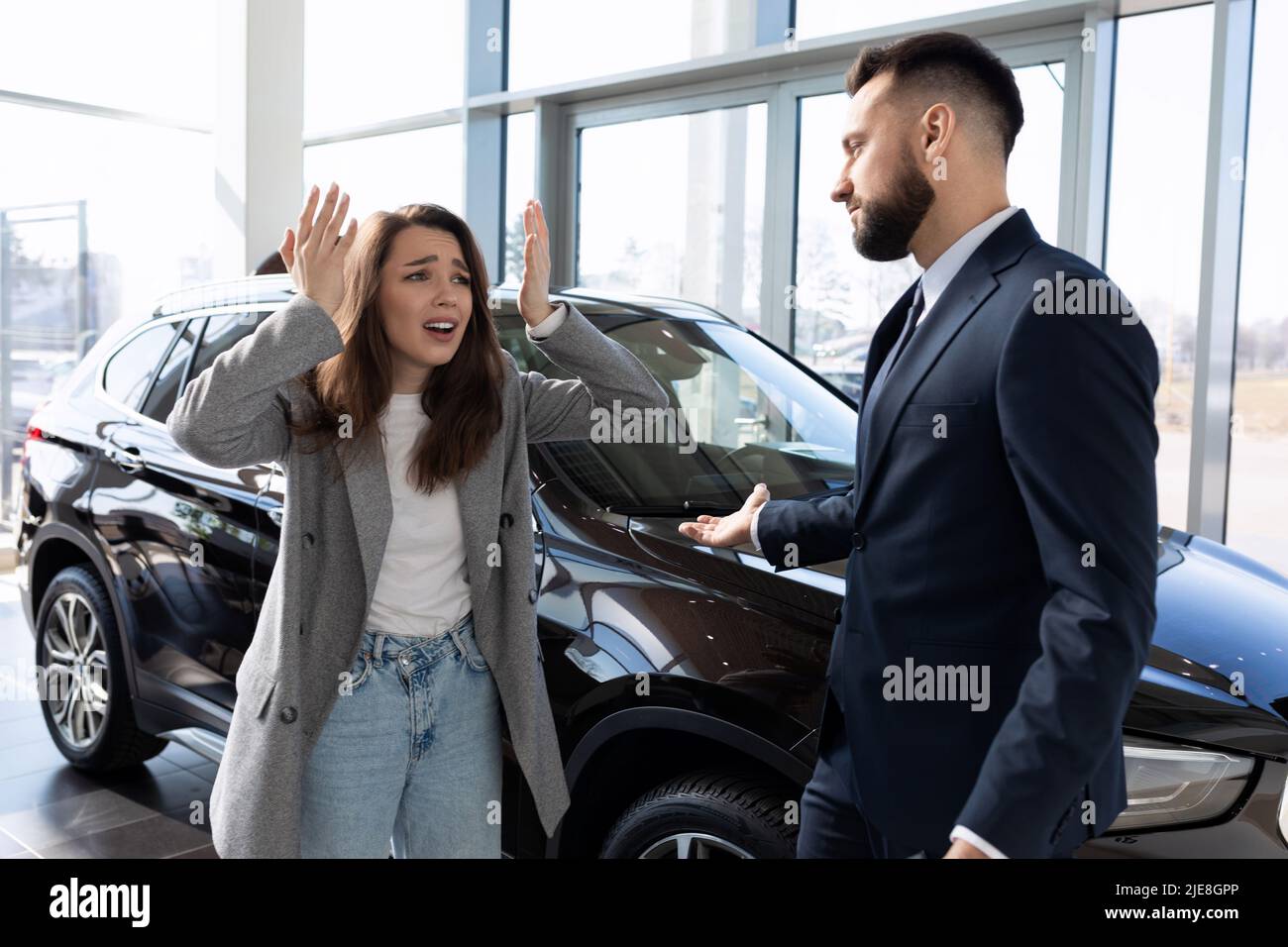 Screaming waving hi-res stock photography and images - Alamy