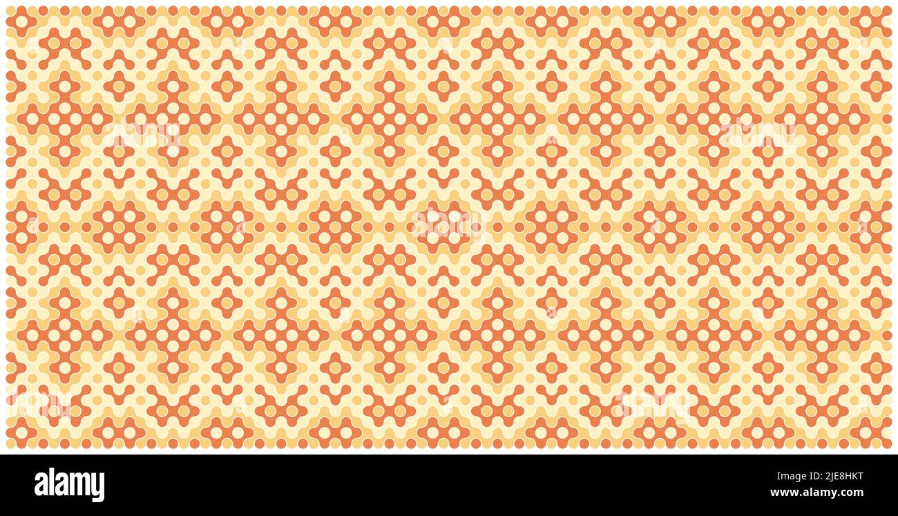 Random color rounded truchet tiling illustration Stock Vector Image ...