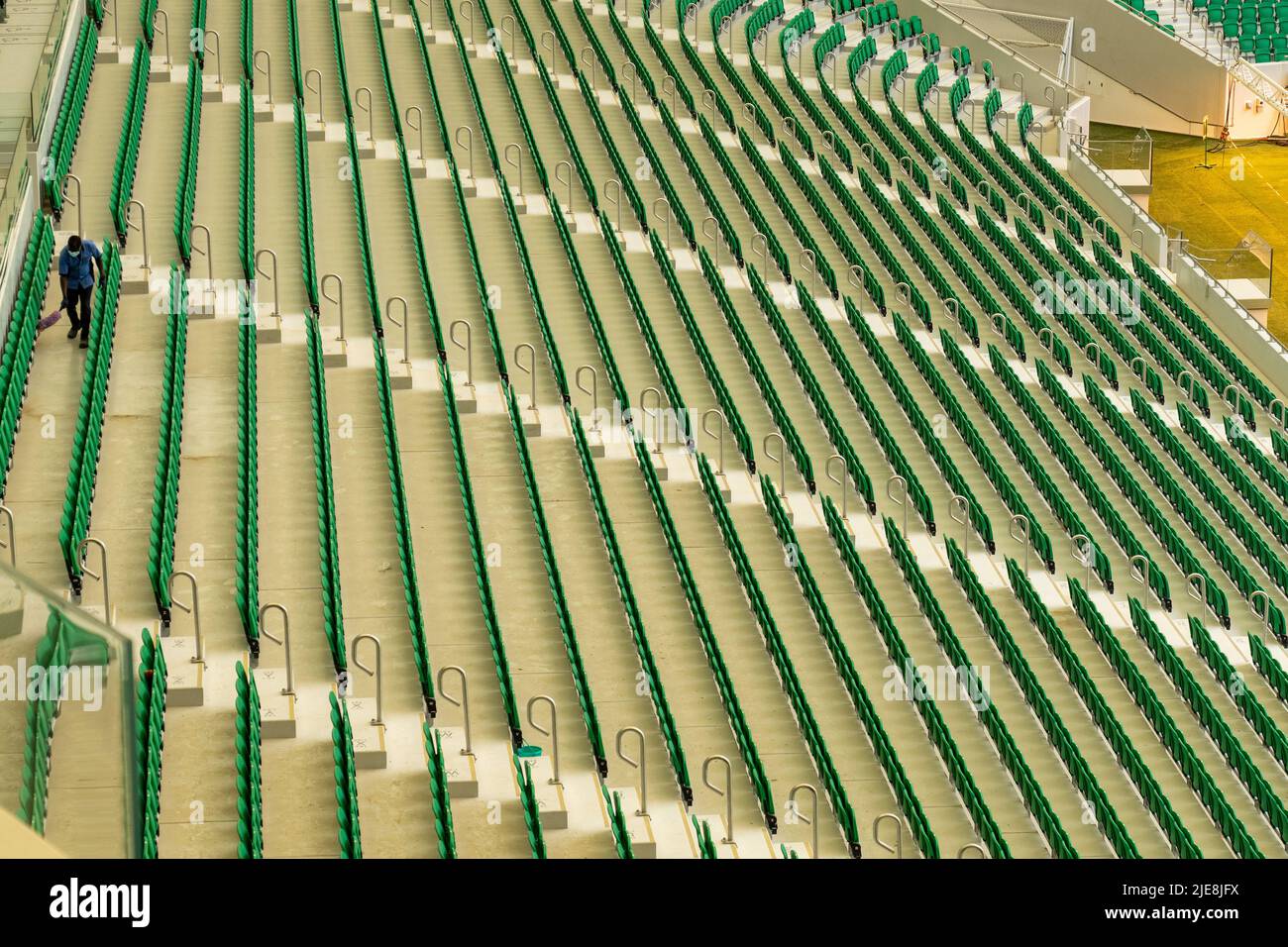 Al Thumama Stadium , a 40,000 seats arena and one of the 8 stadiums for 2022 FIFA World Cup ...