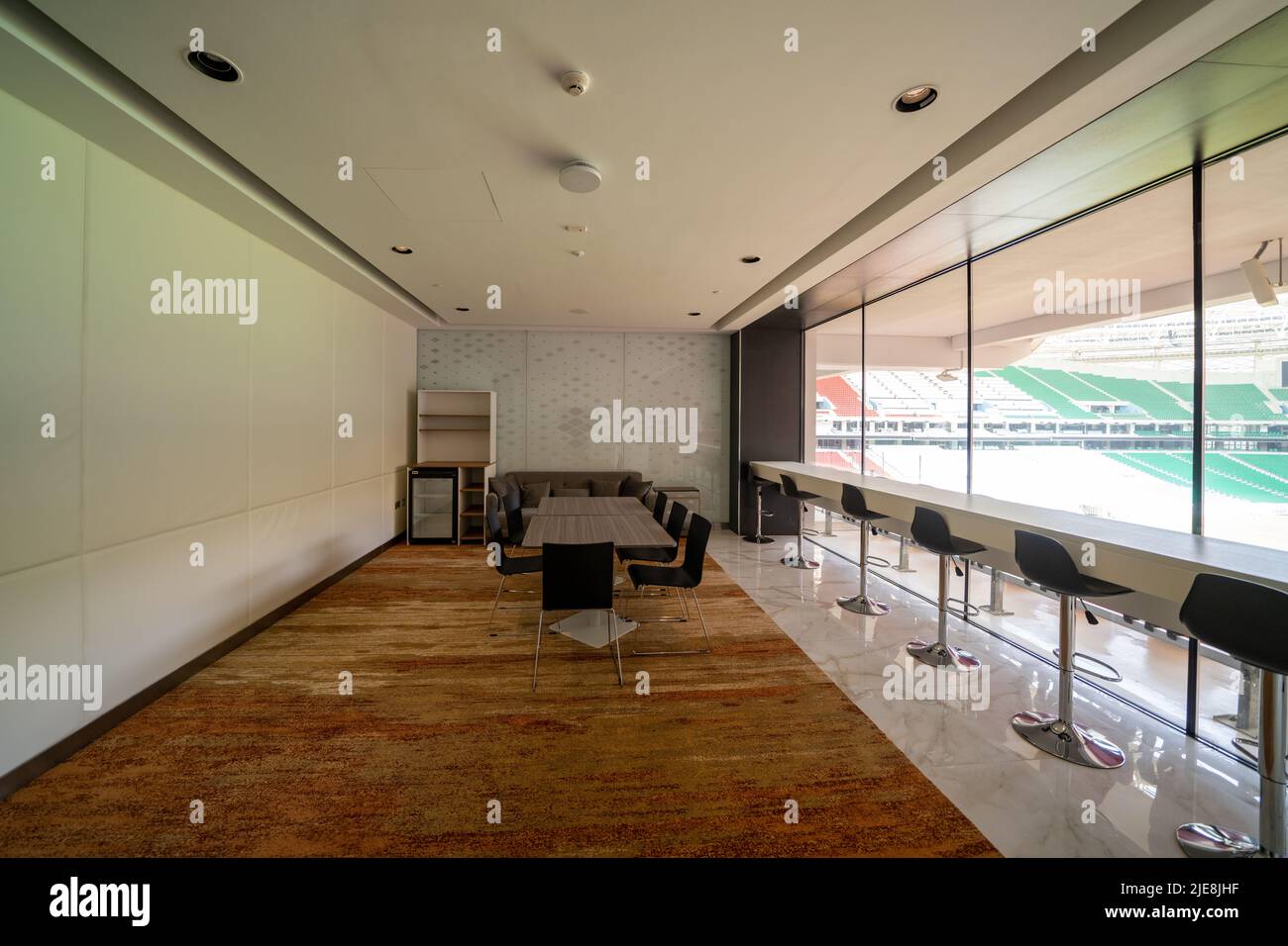 VIP area at Al Thumama Stadium , a 40,000 seats arena and one of the 8 ...