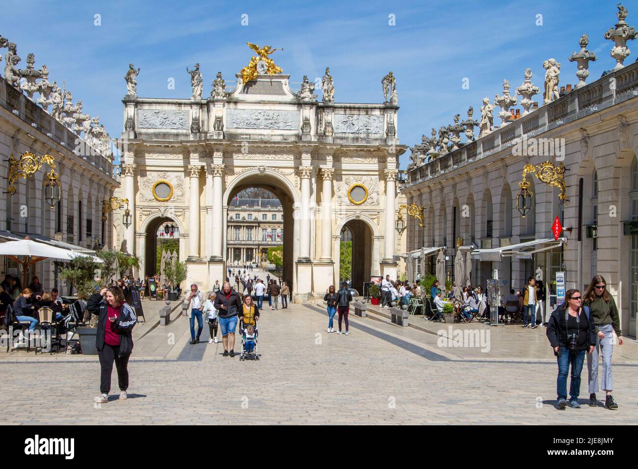 Is a building located in the municipality of nancy hi-res stock ...