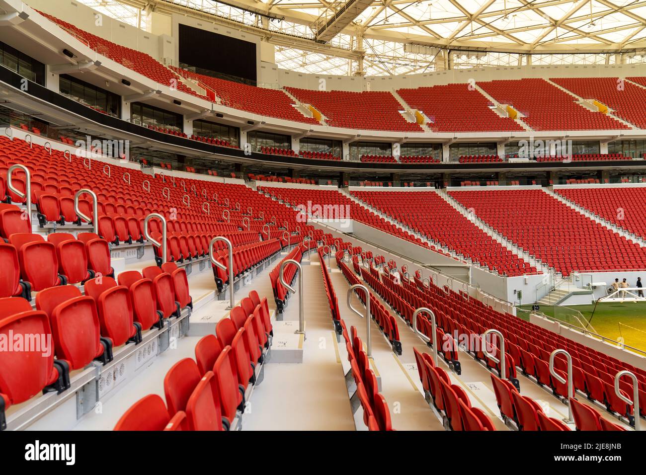 Al Thumama Stadium , a 40,000 seats arena and one of the 8 stadiums for 2022 FIFA World Cup ...