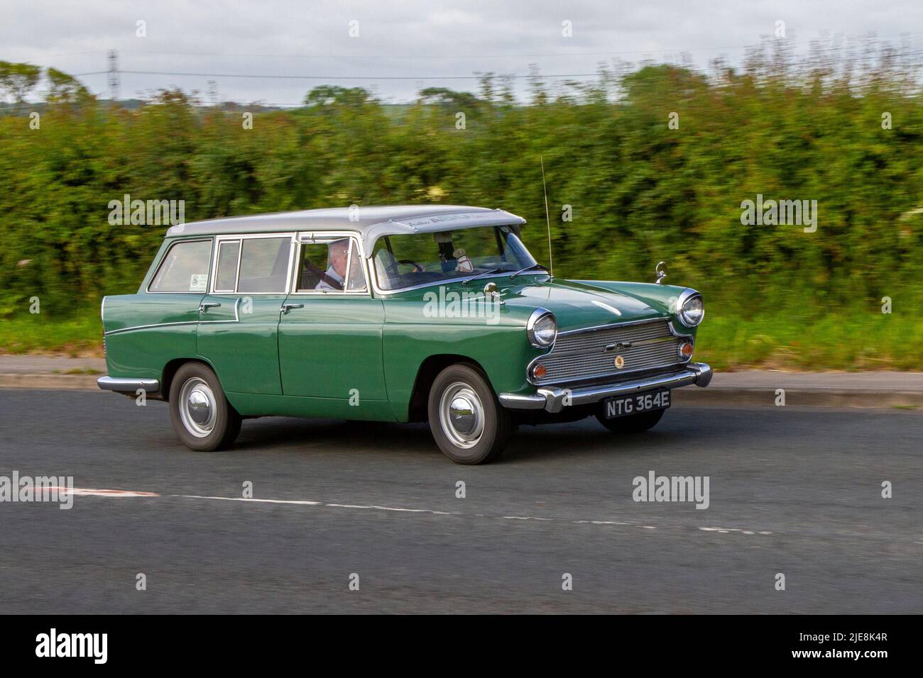 1967 60s sixties green Austin A60 1622cc petrol Estate; Antique classic ...