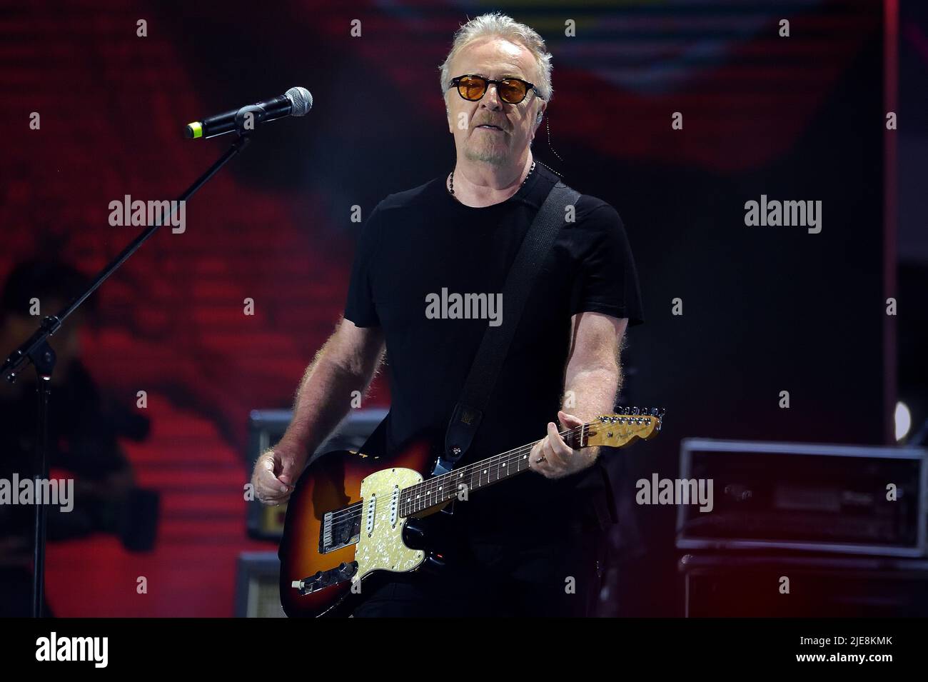 Umberto Tozzi during the recording of the TIM Summer Hits musical event ...