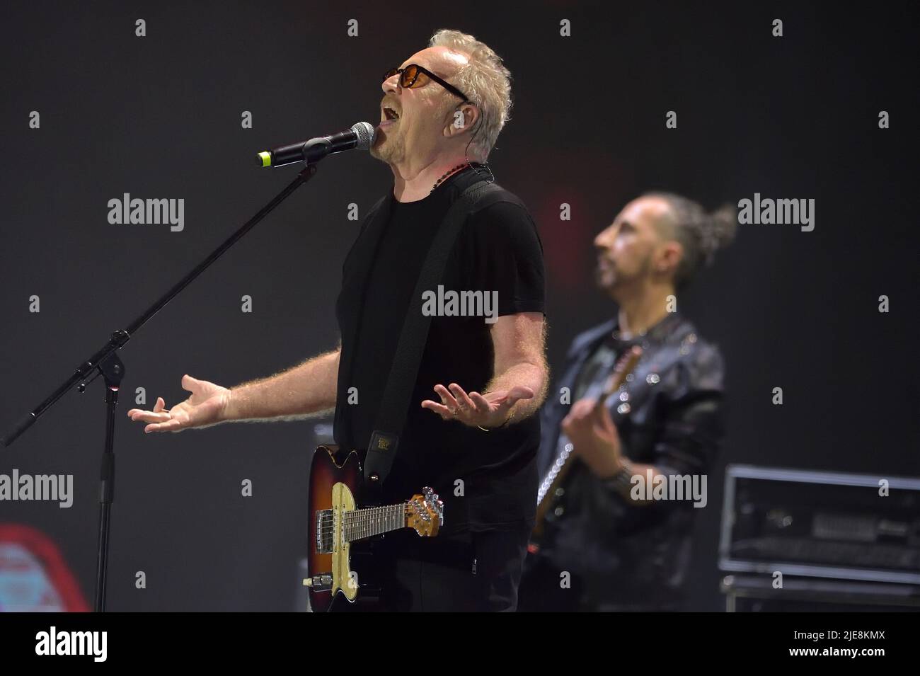 Umberto Tozzi during the recording of the TIM Summer Hits musical event ...