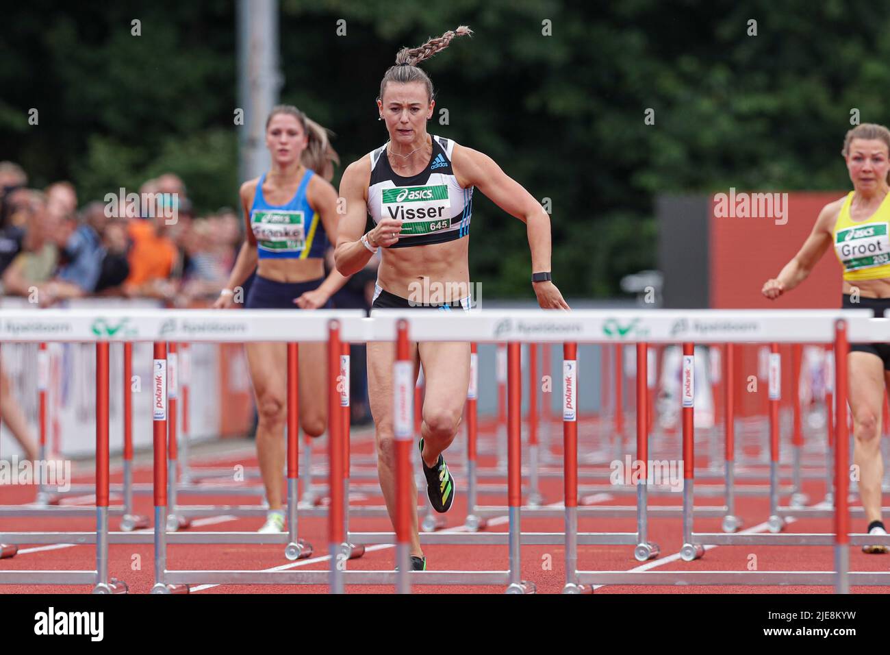 APELDOORN, NETHERLANDS - JUNE 26: Nadine Visser of The Netherlands ...