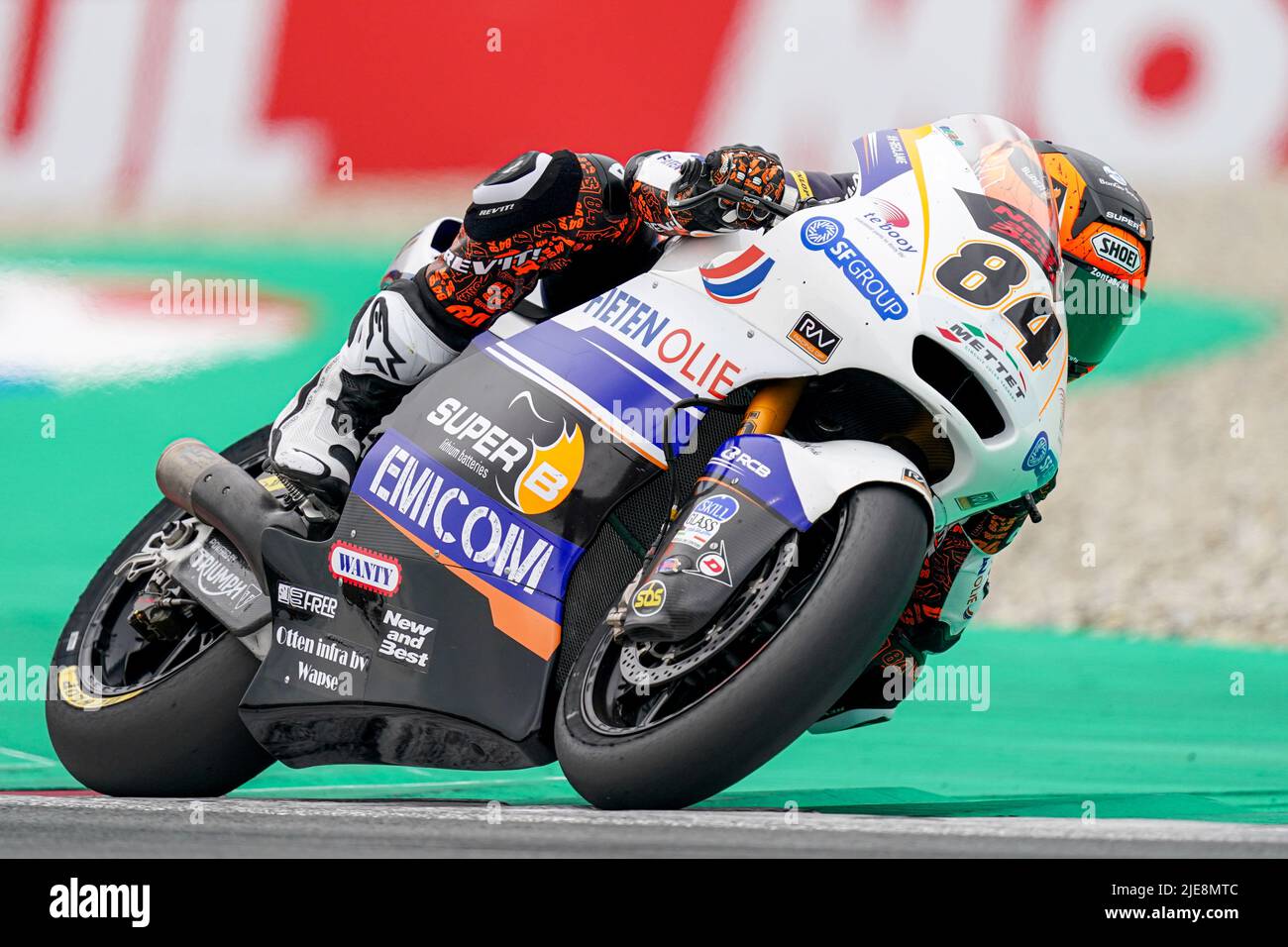 ASSEN, NETHERLANDS - JUNE 26: Zonta Van Den Goorbergh of RW Racing GP ...