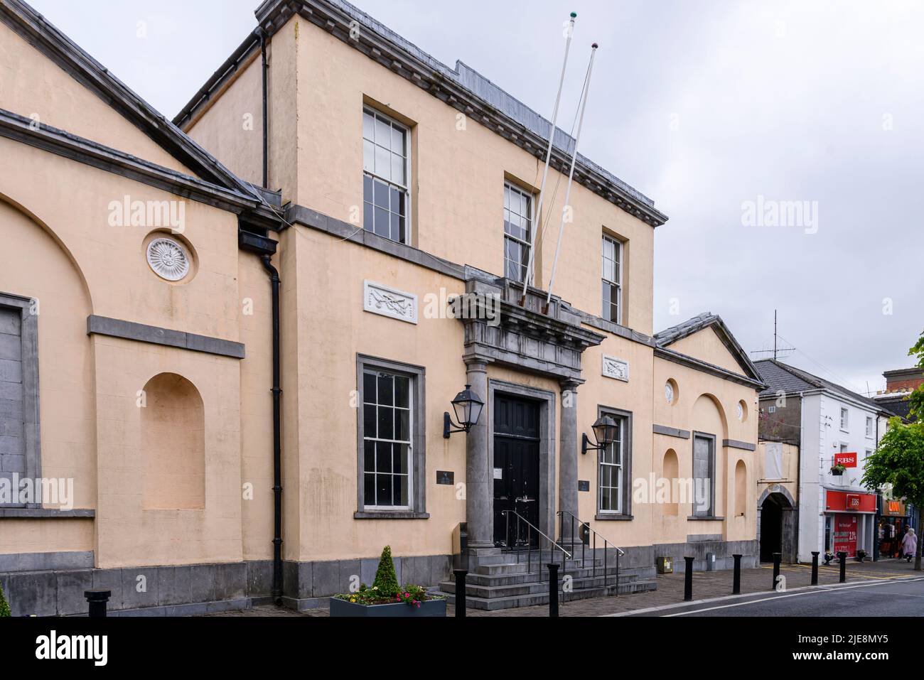 Portlaoise courthouse, Portlaoise, County Laois, Ireland Stock Photo ...