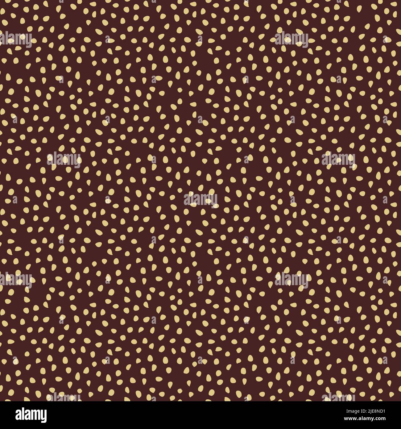 Seamless vector background with random elements. Abstract brown and ...