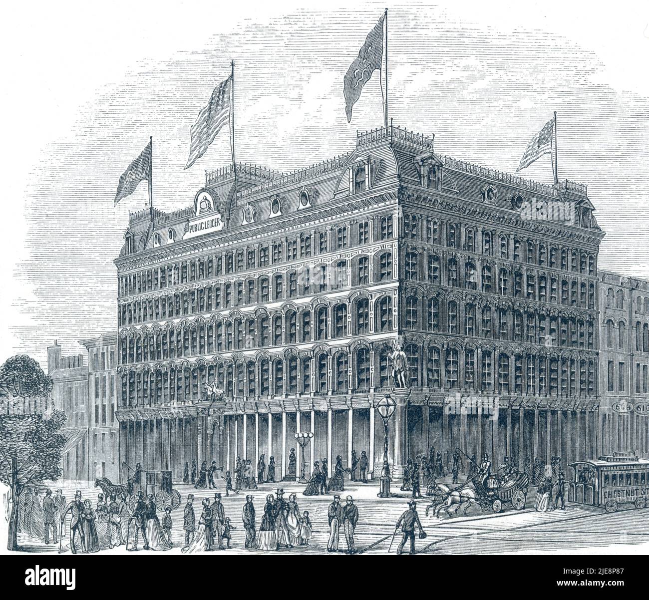 Public ledger building hi-res stock photography and images - Alamy