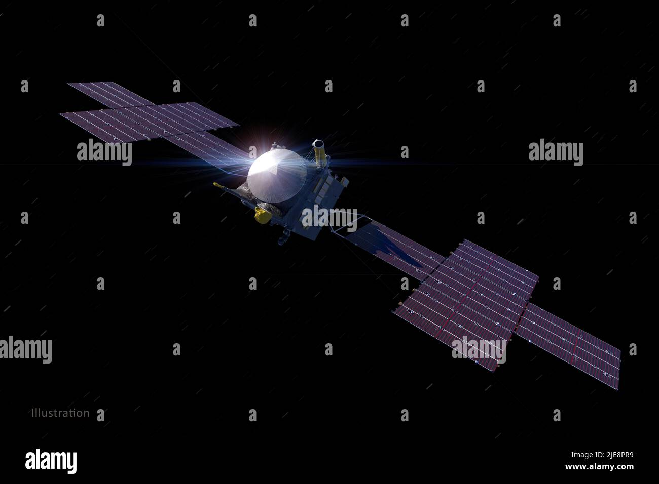 Psyche Spacecraft (Artist's Concept) This artist's concept, updated as ...