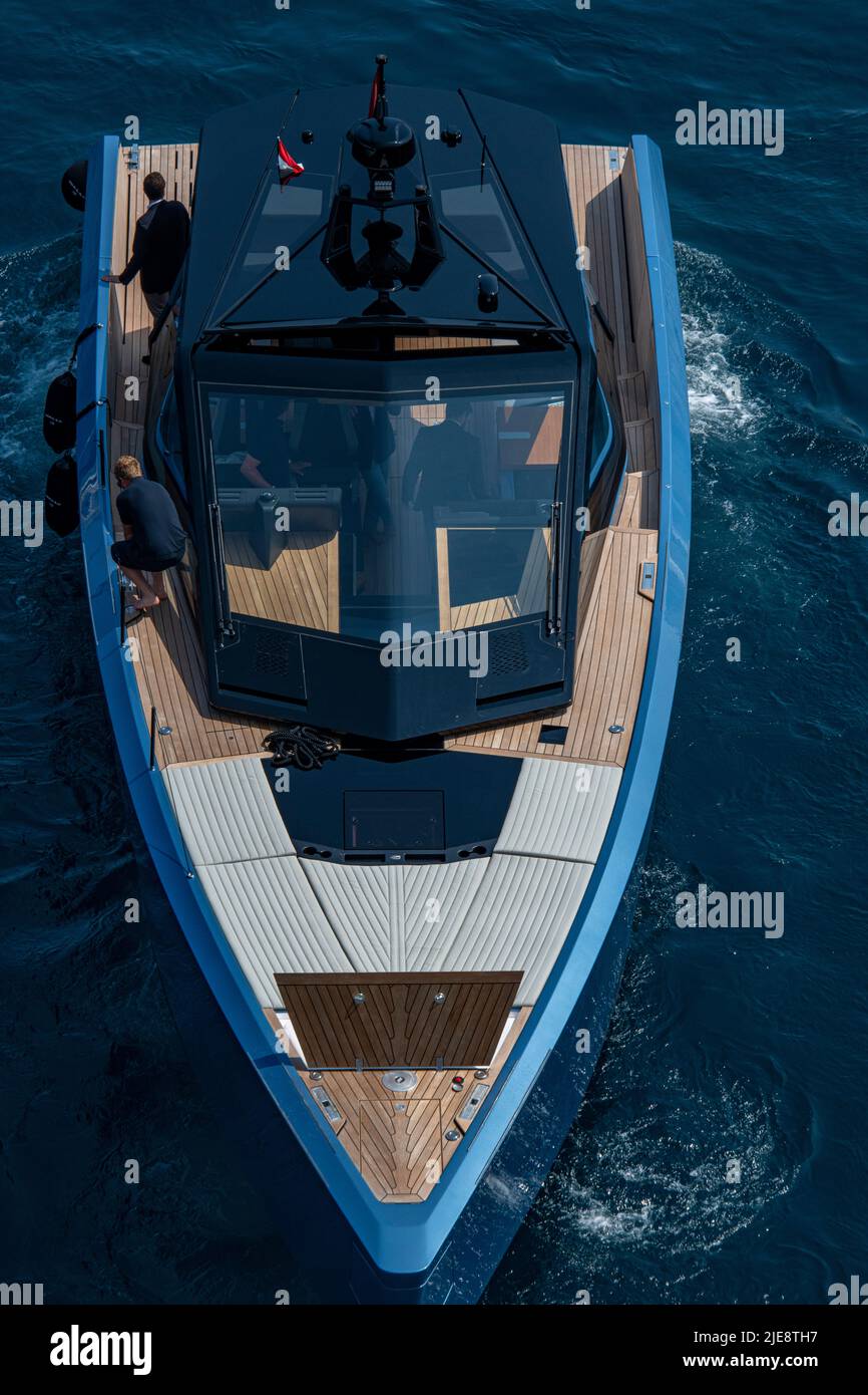 Wally boat hi-res stock photography and images - Alamy