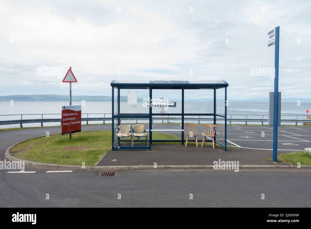 Lochranza ferry terminal hi-res stock photography and images - Alamy