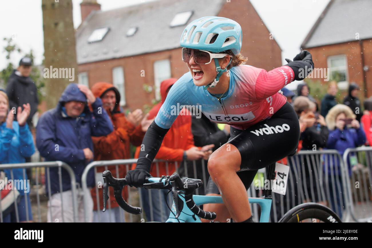 Alice Towers winner of the Women’s elite along with the under 23’s ...