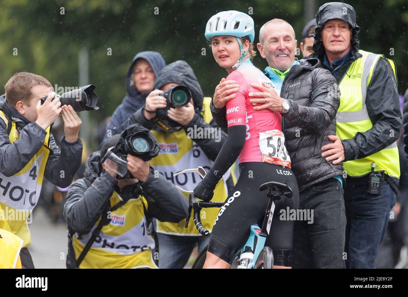 Alice Towers winner of the Women’s elite along with the under 23’s ...