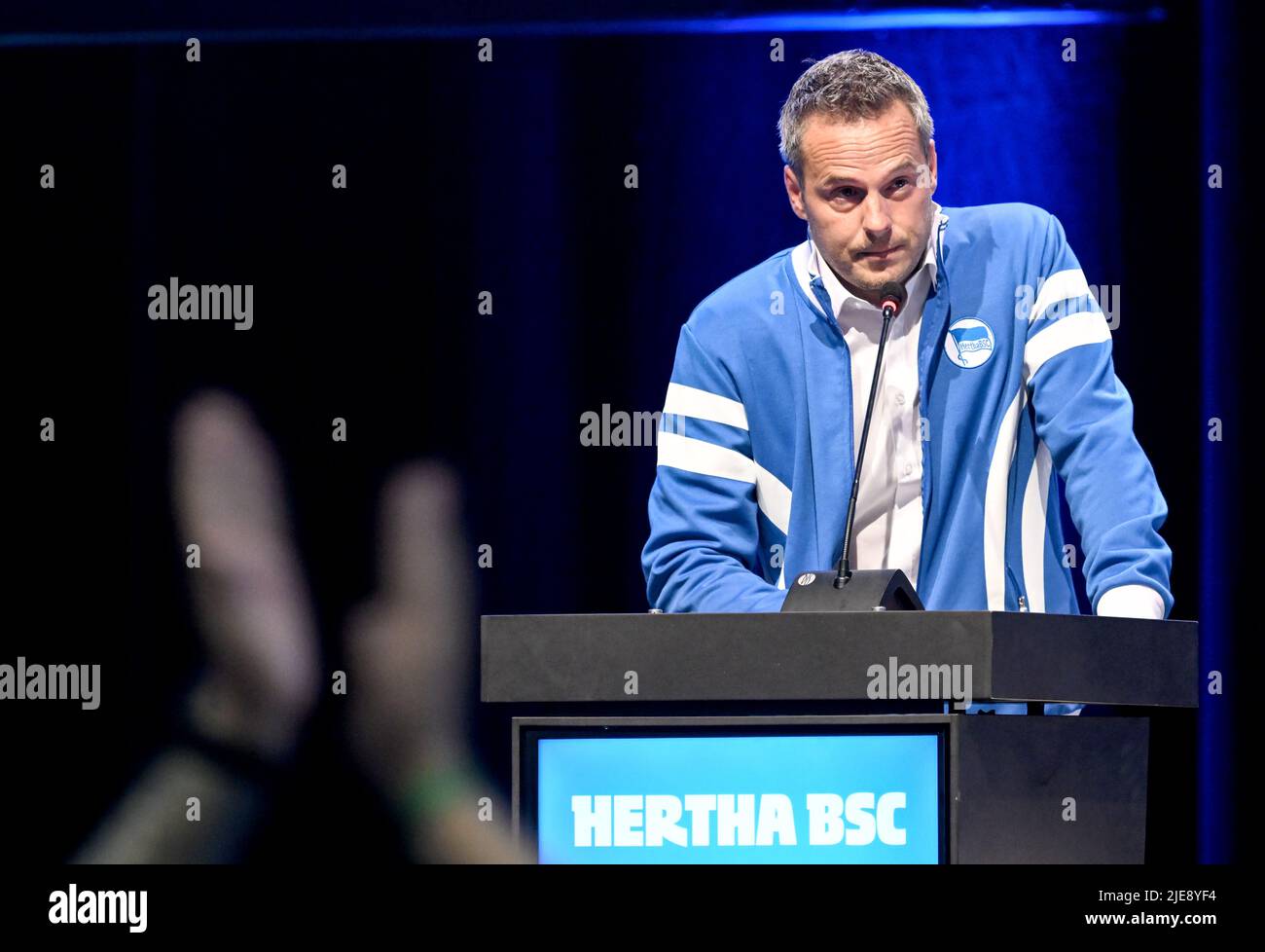 Berlin, Germany. 26th June, 2022. Soccer: Bundesliga, the newly elected ...