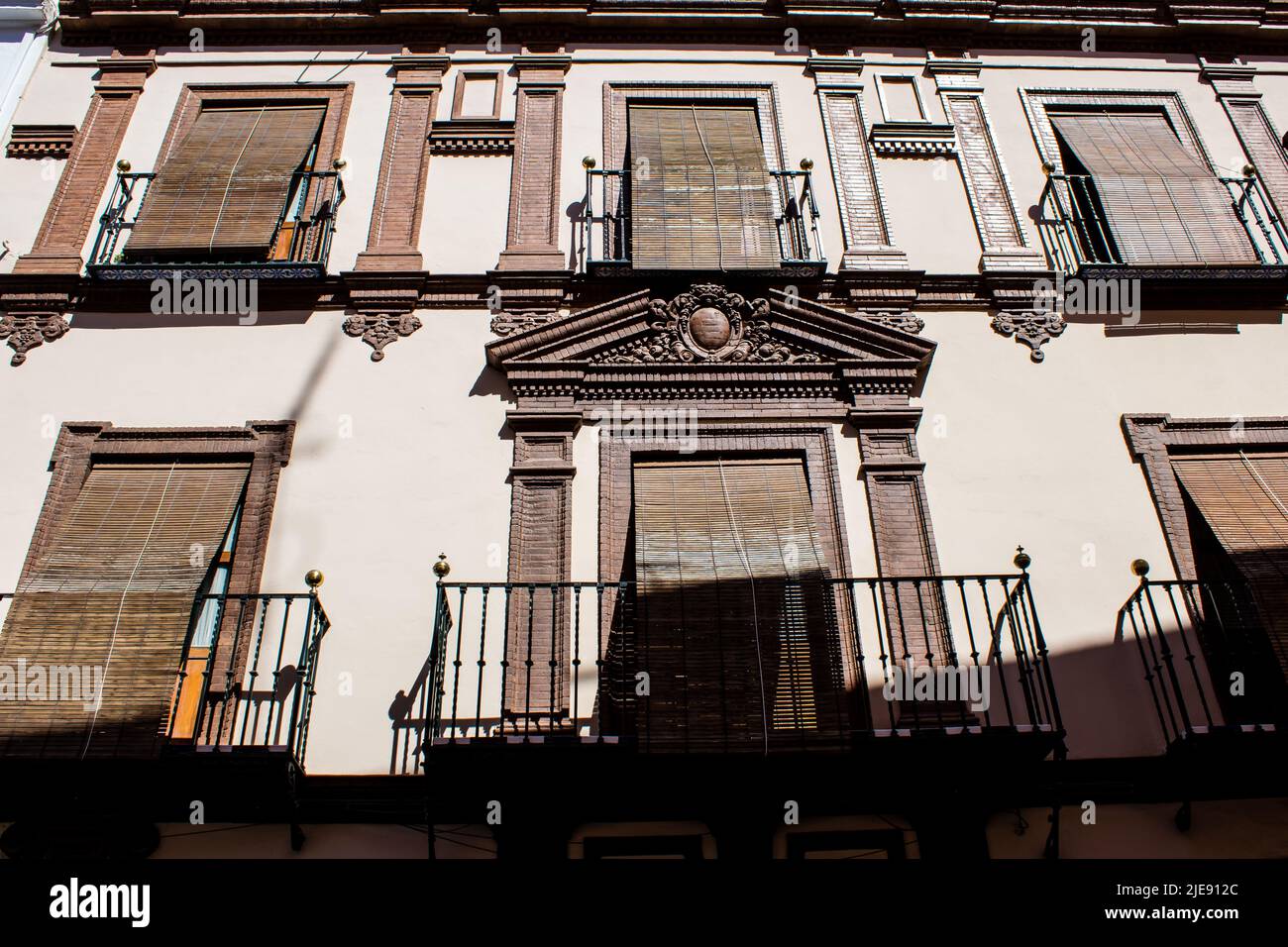 Seville, Spain - June 25, 2022 Cityscape and architecture of Seville ...