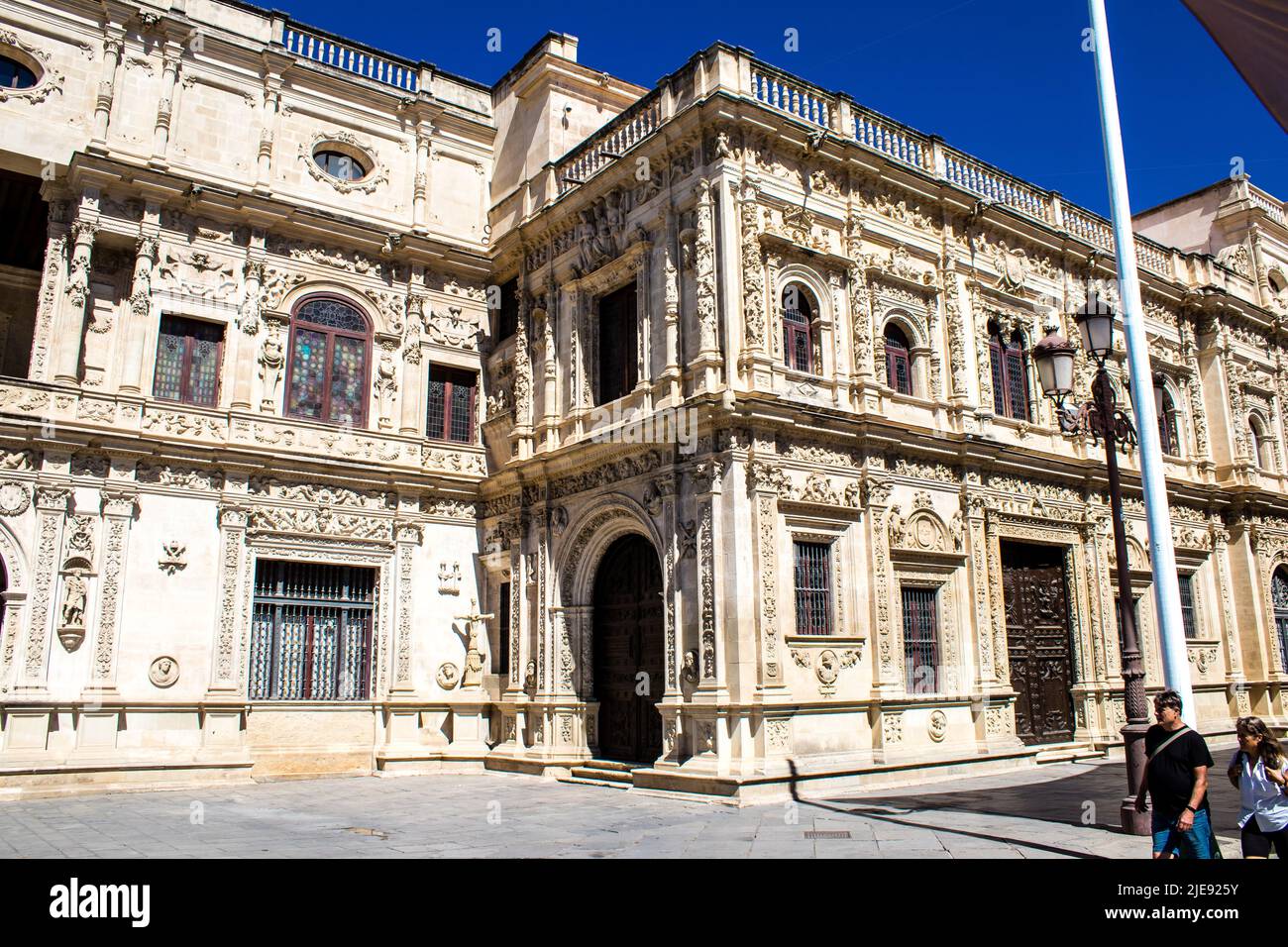 Seville, Spain - June 25, 2022 Cityscape and architecture of Seville ...