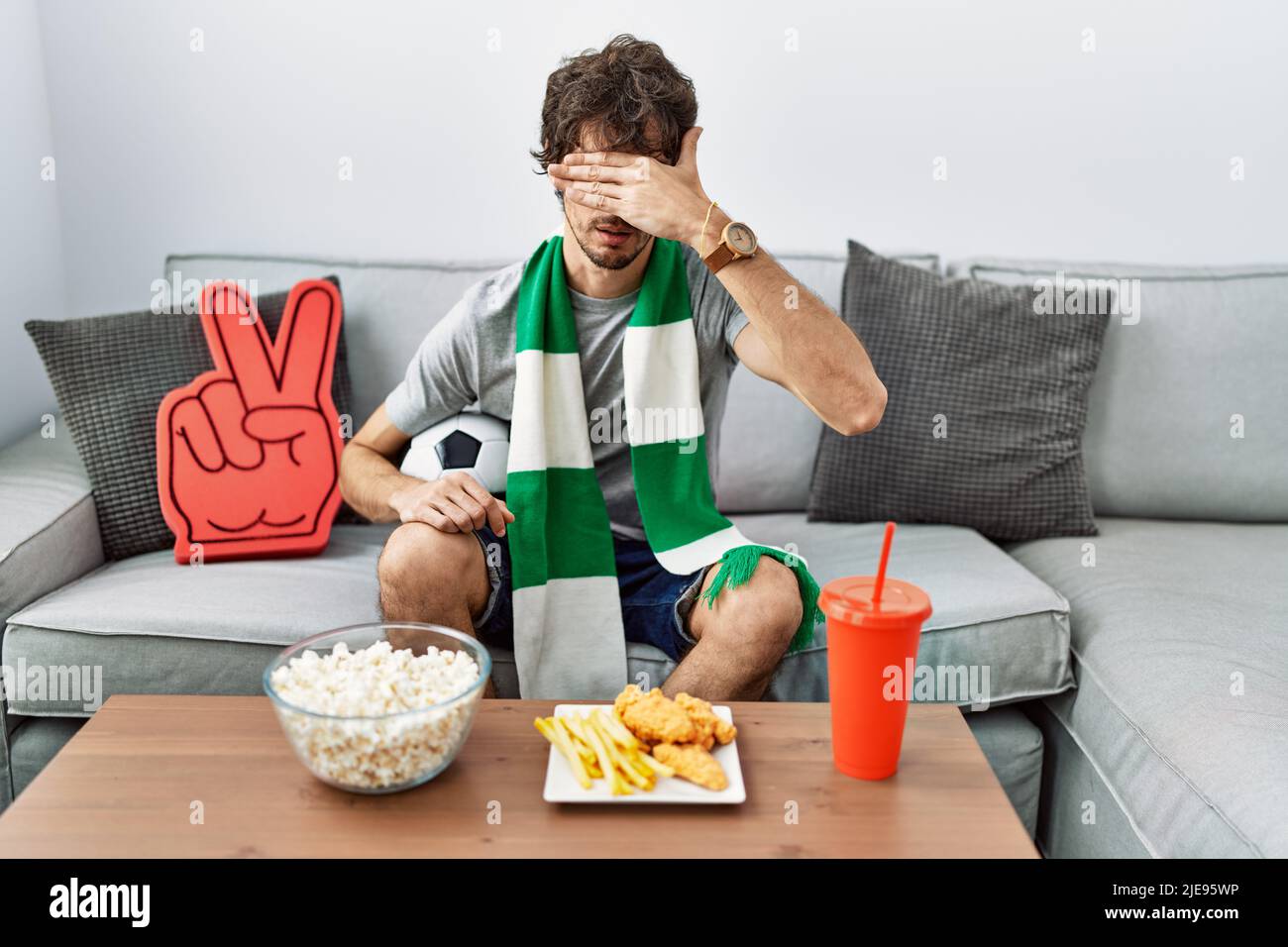 Blind football fan hi-res stock photography and images - Alamy