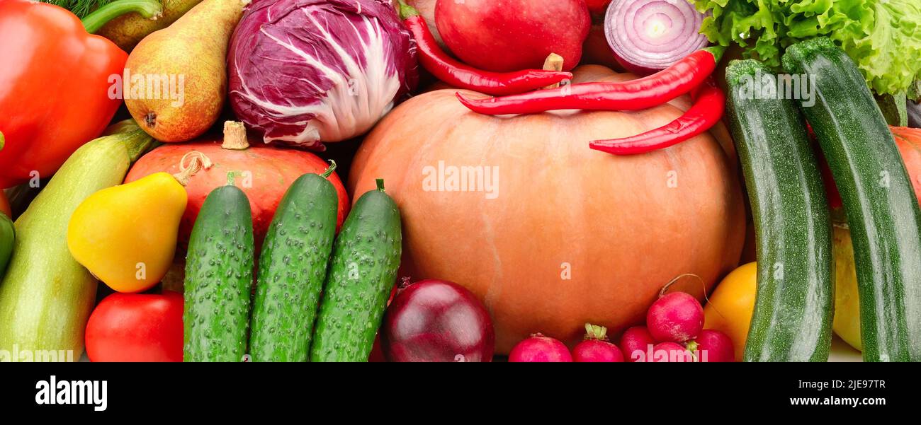 fresh fruits and vegetables Stock Photo - Alamy