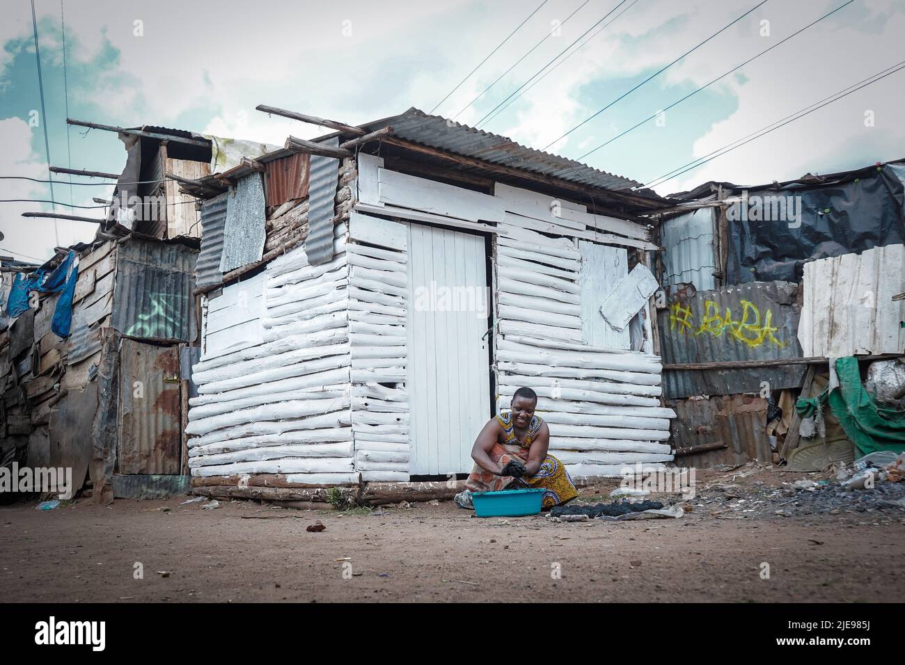 Kampala ghetto hi-res stock photography and images - Alamy