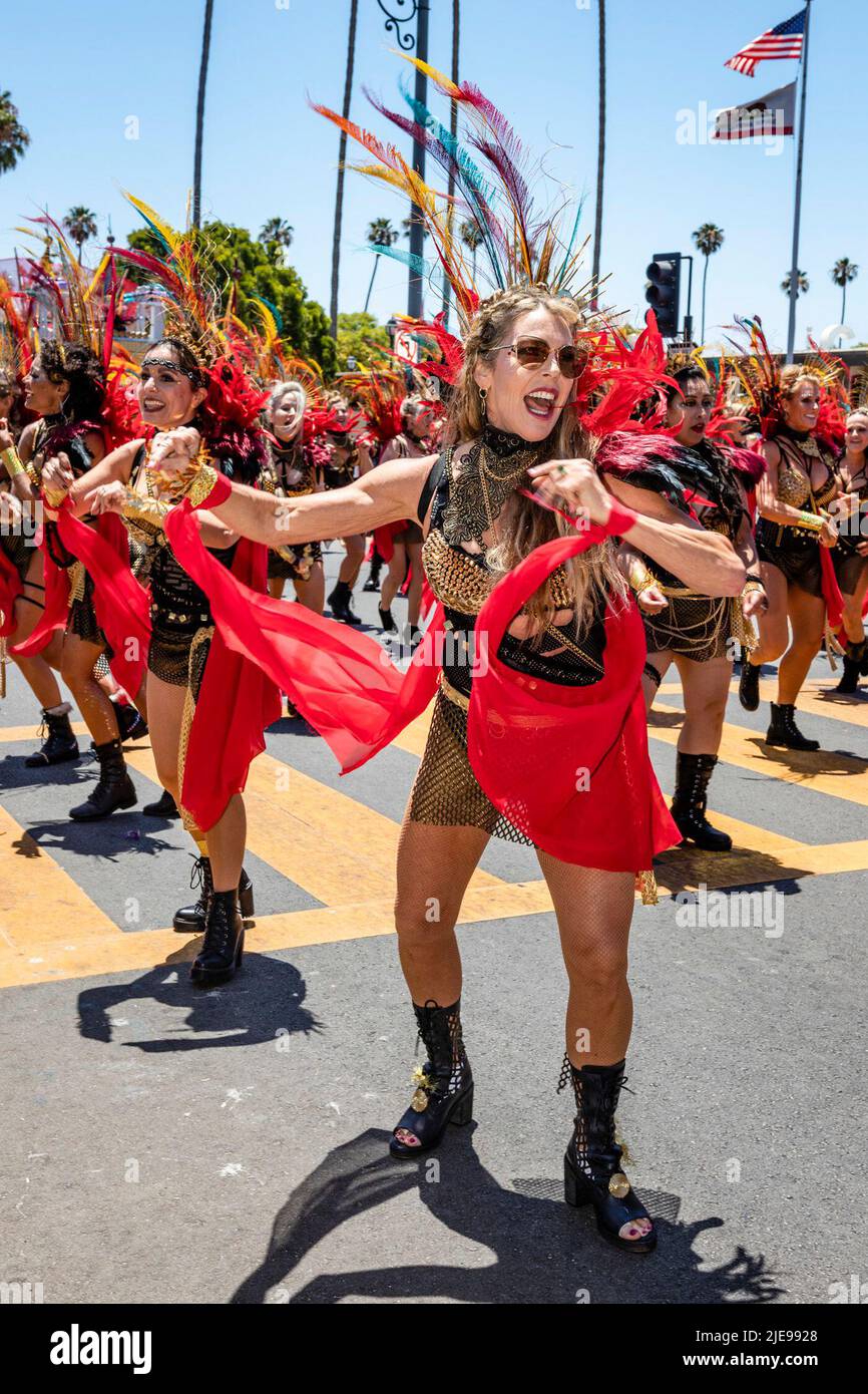 Santa Barbara, USA. 25th June, 2022. Santa Barbara celebrates Summer ...