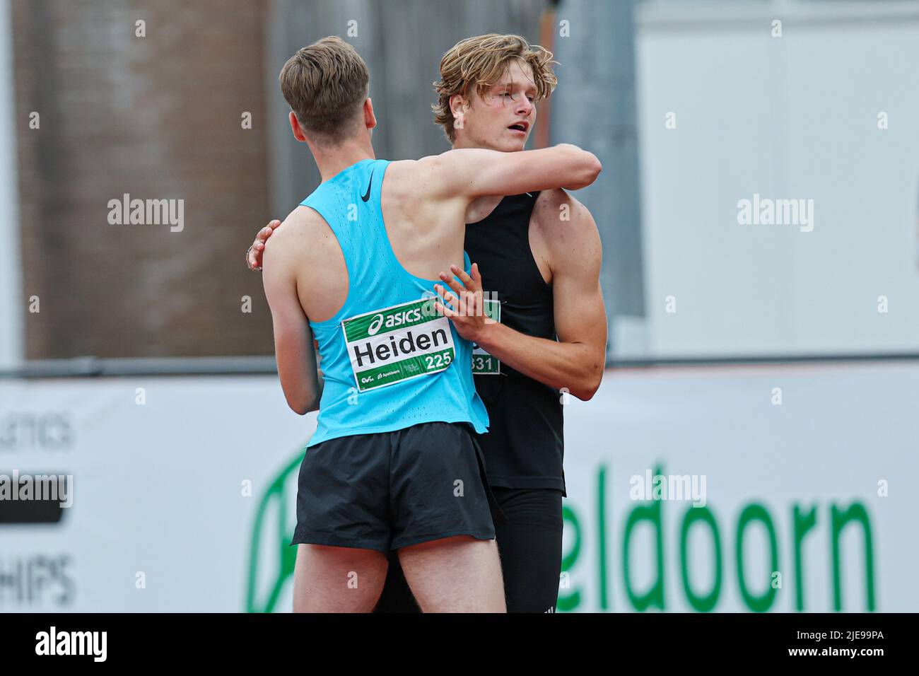 APELDOORN, NETHERLANDS - JUNE 26: Mark Heiden of The Netherlands, Timme ...