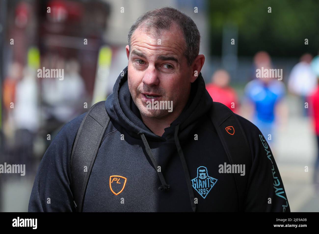 Ian Watson manager of Huddersfield Giants arrives at The Sewell Group ...